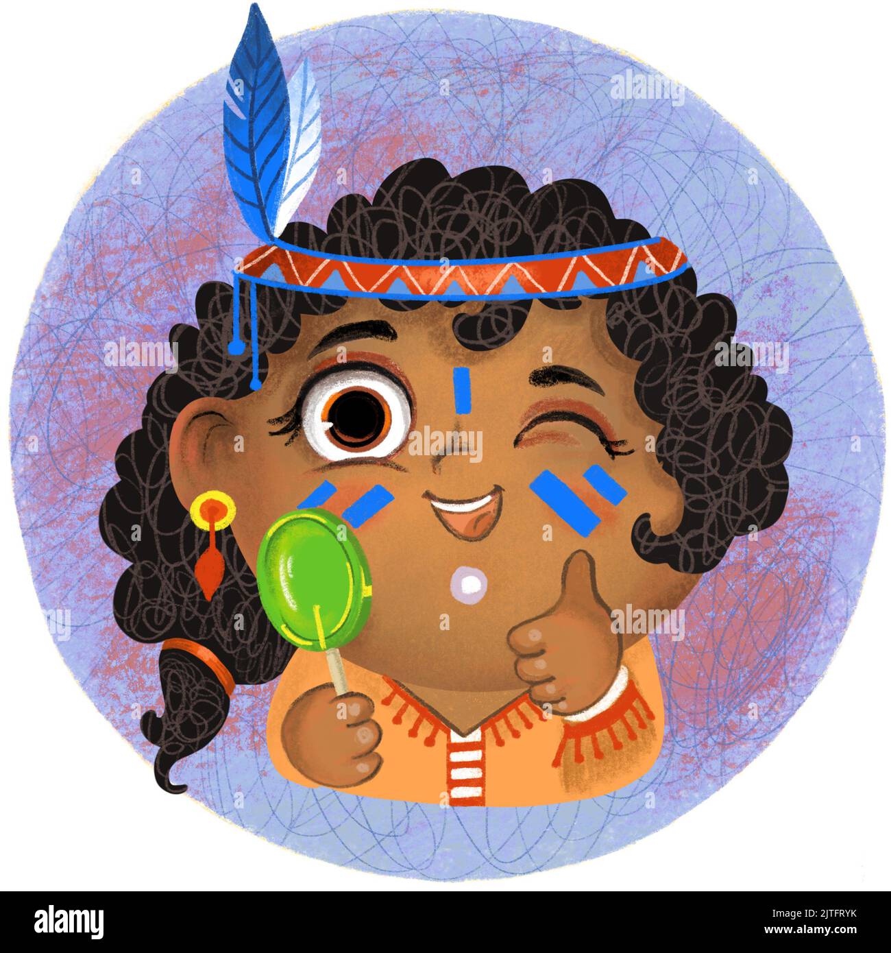 Native american princess costume hi-res stock photography and images ...