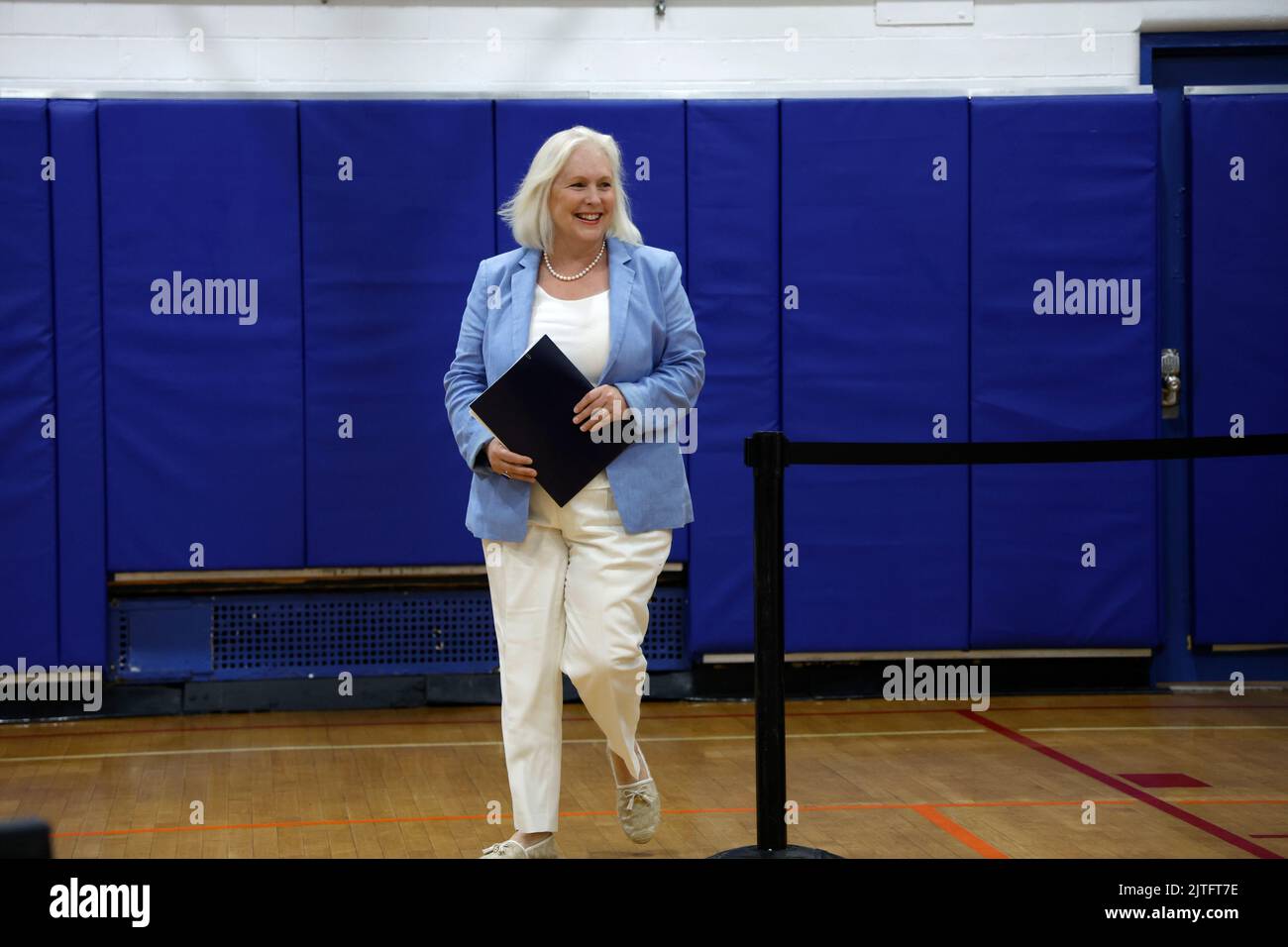 New York City, USA. 30th Aug, 2022. Senator Kirsten Gillibrand (D-NY ...