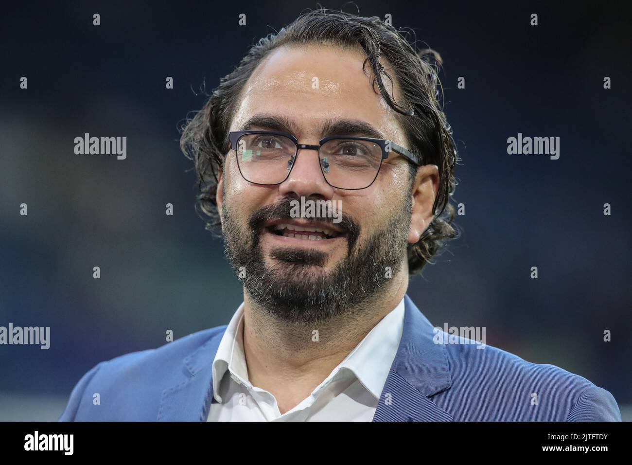 Leeds United director of football Victor Orta before the Premier League ...