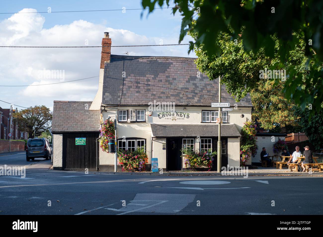 The Cross Keys, Wallingford Stock Photo - Alamy