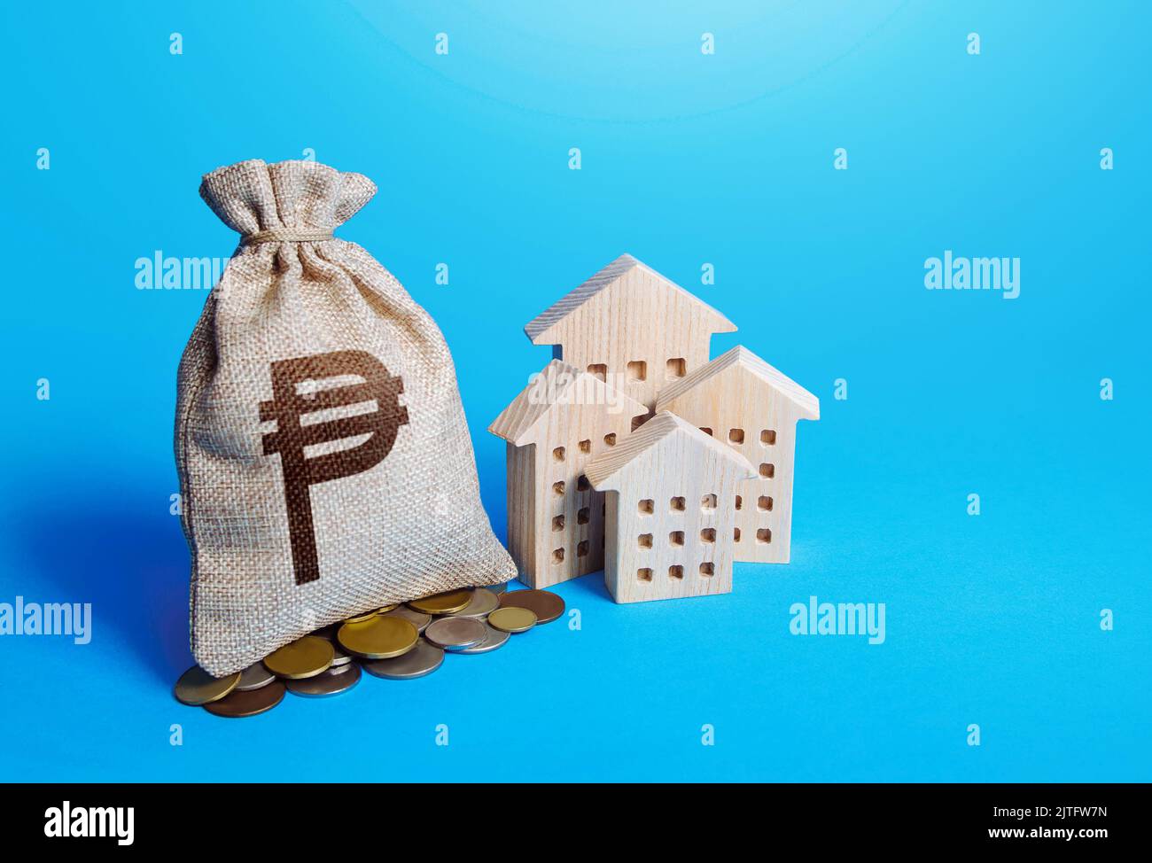 Philippine peso money bag hi-res stock photography and images - Alamy