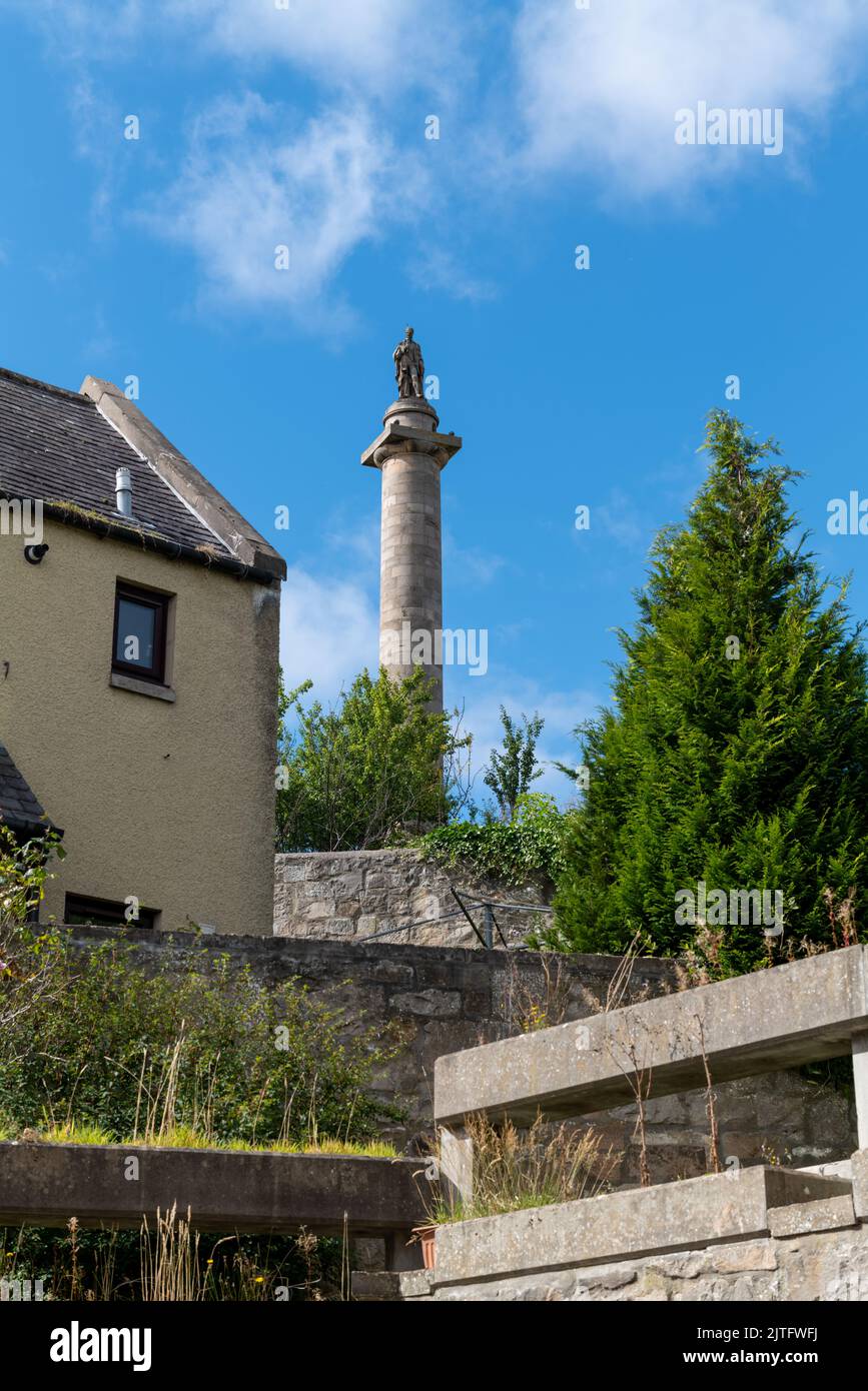 30 August 2022. Elgin, Moray, Scotland. This is the Duke of Gordon ...