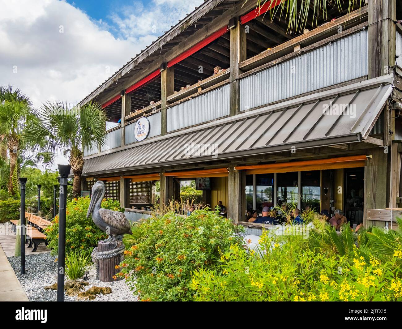 Salty pelican restaurant in t in the Village of Fernandina Beach on ...