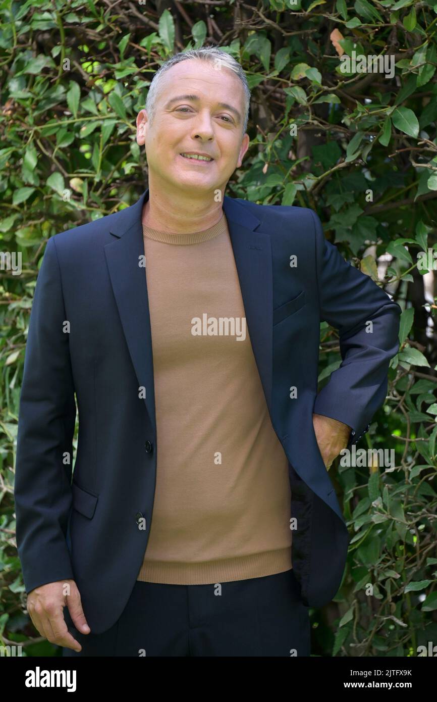 Pierluigi Diaco attends the conductors day time Rai photocall at Viale ...
