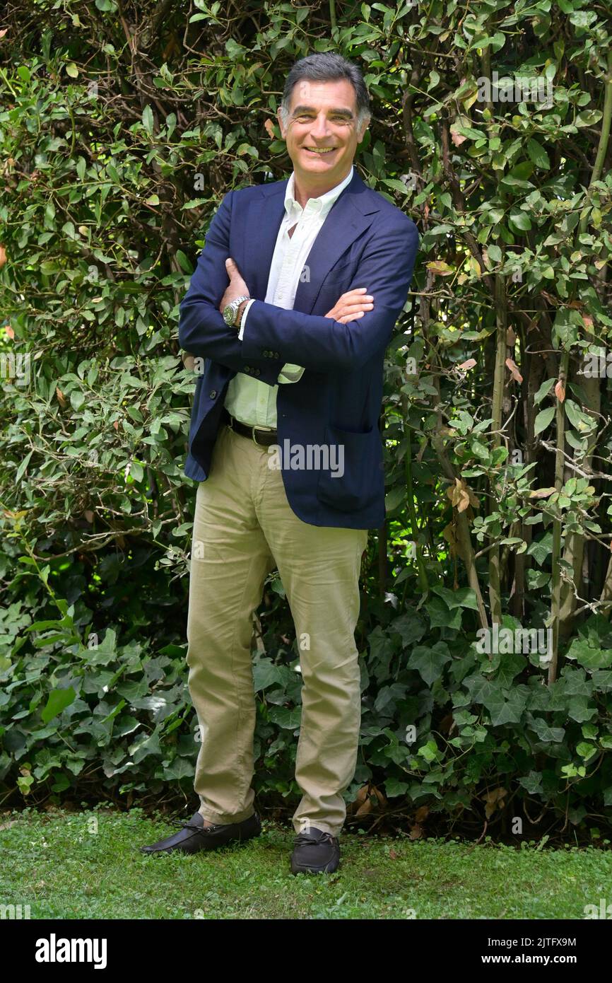 Tiberio Timperi the conductors day time Rai photocall at Viale Mazzini ...