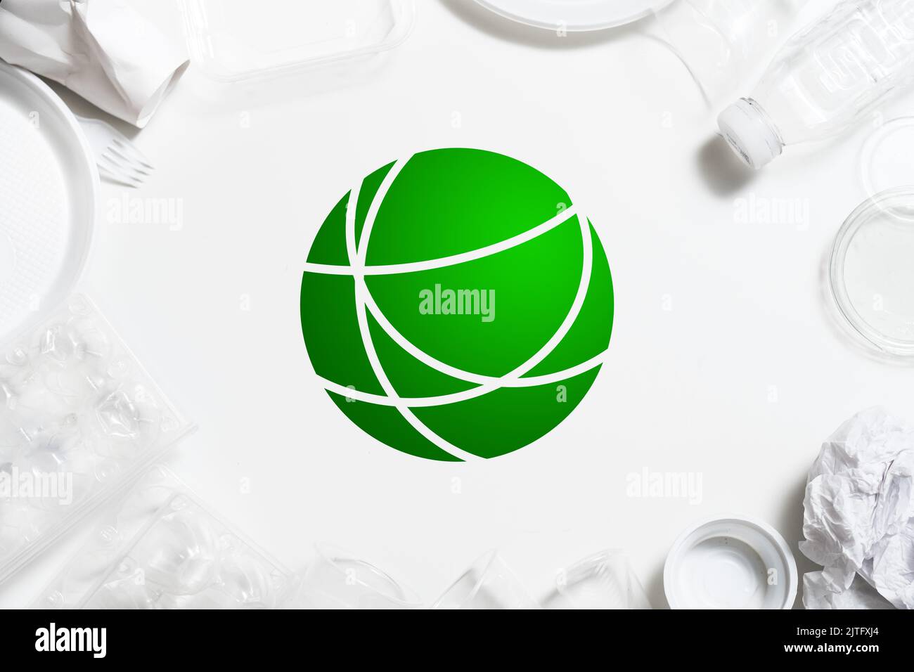 garbage recycling environmental protection plastic Stock Photo - Alamy