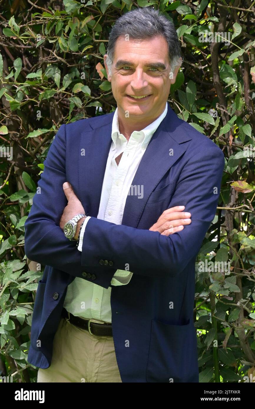 Tiberio Timperi the conductors day time Rai photocall at Viale Mazzini ...