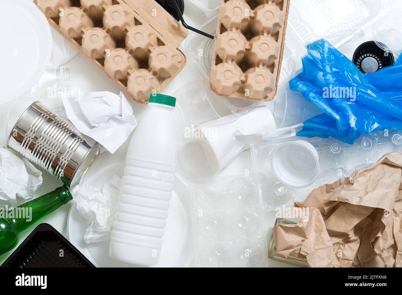 ecology recycling waste sorting rubbish littering Stock Photo - Alamy