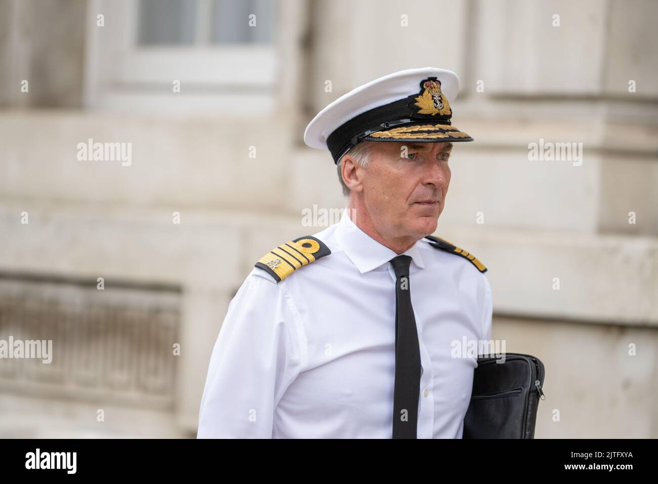 London, UK. 30th Aug, 2022. Admiral Sir Antony David Radakin, KCB, ADC, Chief of the Defence ...