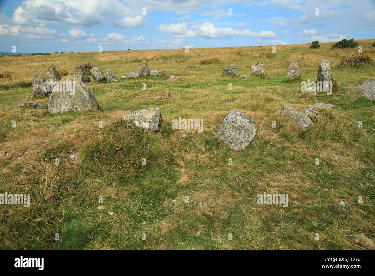 Belstone common nine maidens hi-res stock photography and images - Alamy