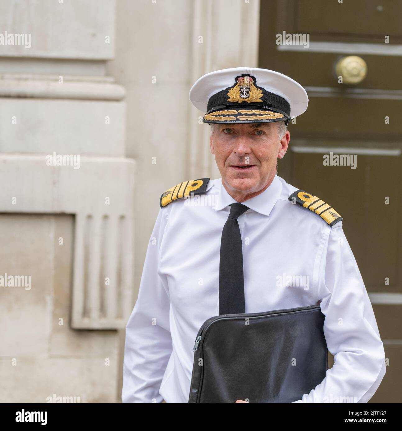 London, UK. 30th Aug, 2022. Admiral Sir Antony David Radakin, KCB, ADC, Chief of the Defence ...