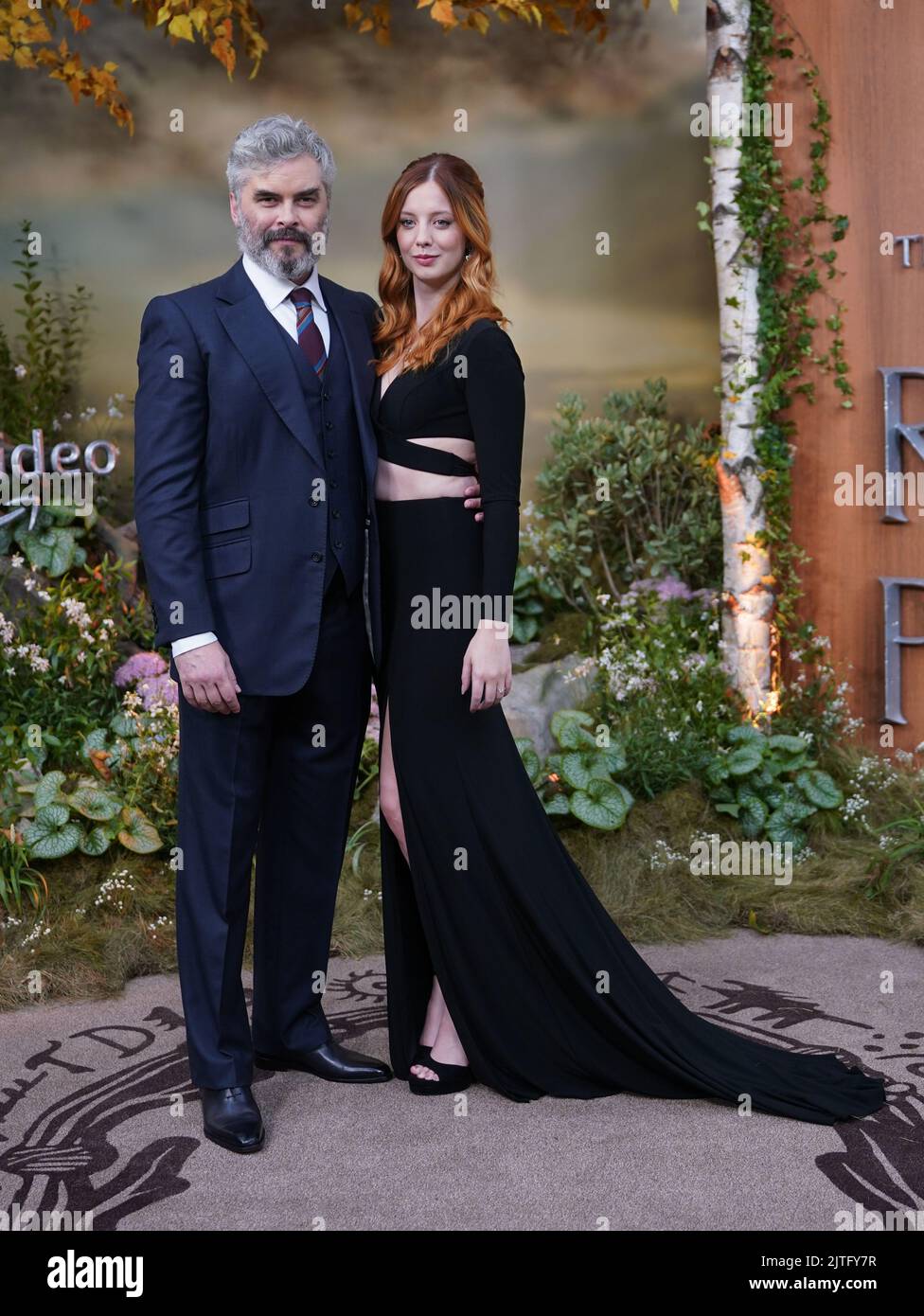 Trystan Gravelle attending the global premiere of The Lord of the Rings ...