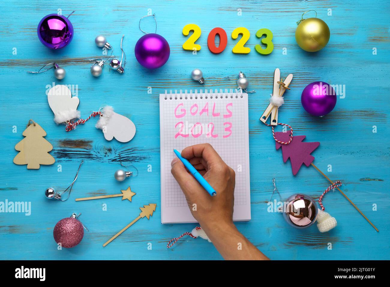 Goal setting 2023 hi-res stock photography and images - Alamy