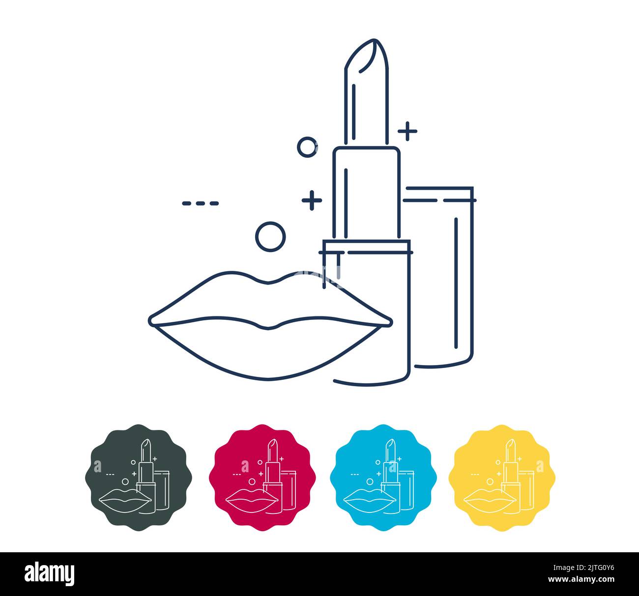 Beauty Salon - Stock Icon as EPS 10 File Stock Vector Image & Art - Alamy