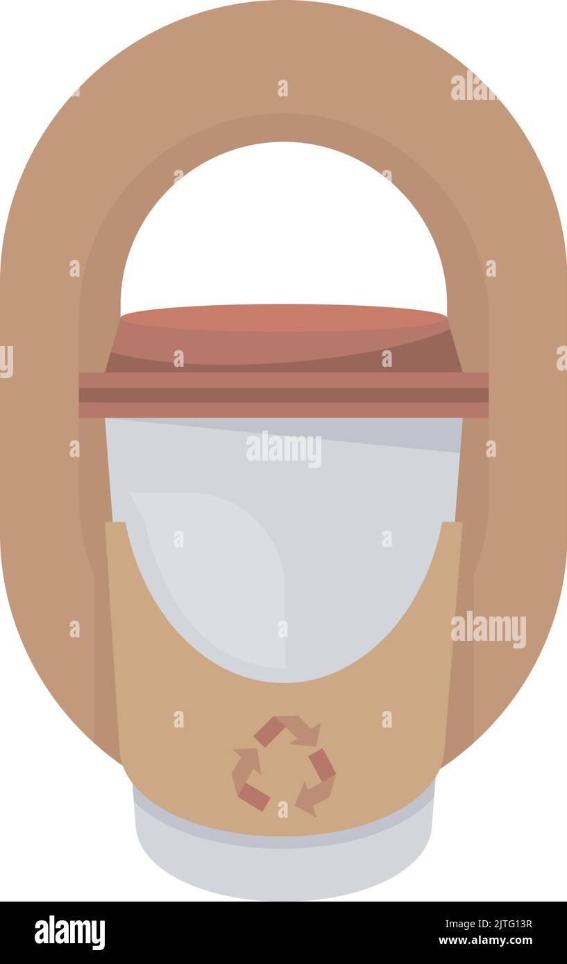 take away pot mockup Stock Vector Image & Art - Alamy