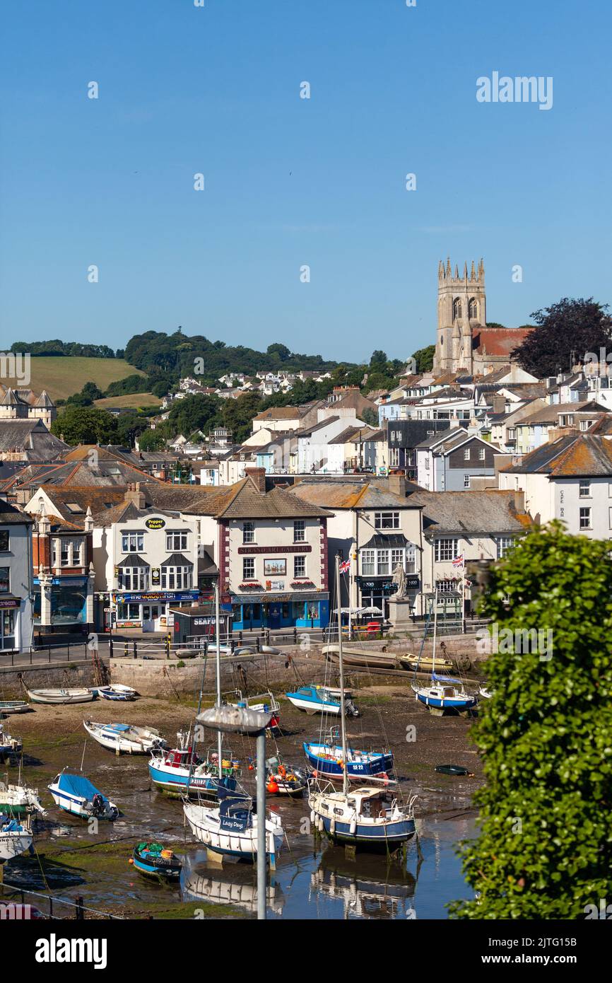 Brixham harbour in Devon Stock Photo - Alamy
