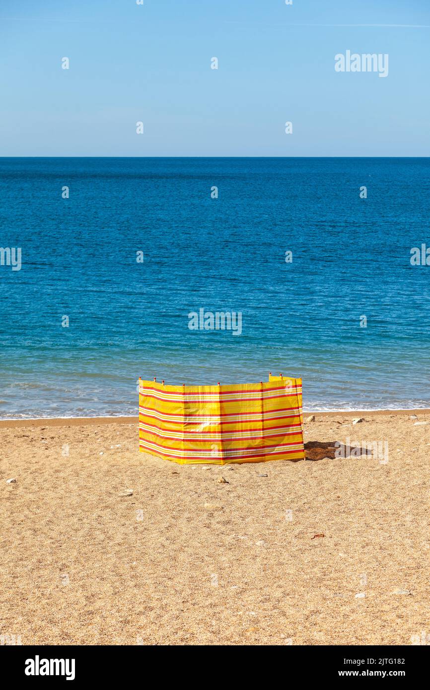 Windbreak on a beach hi-res stock photography and images - Alamy