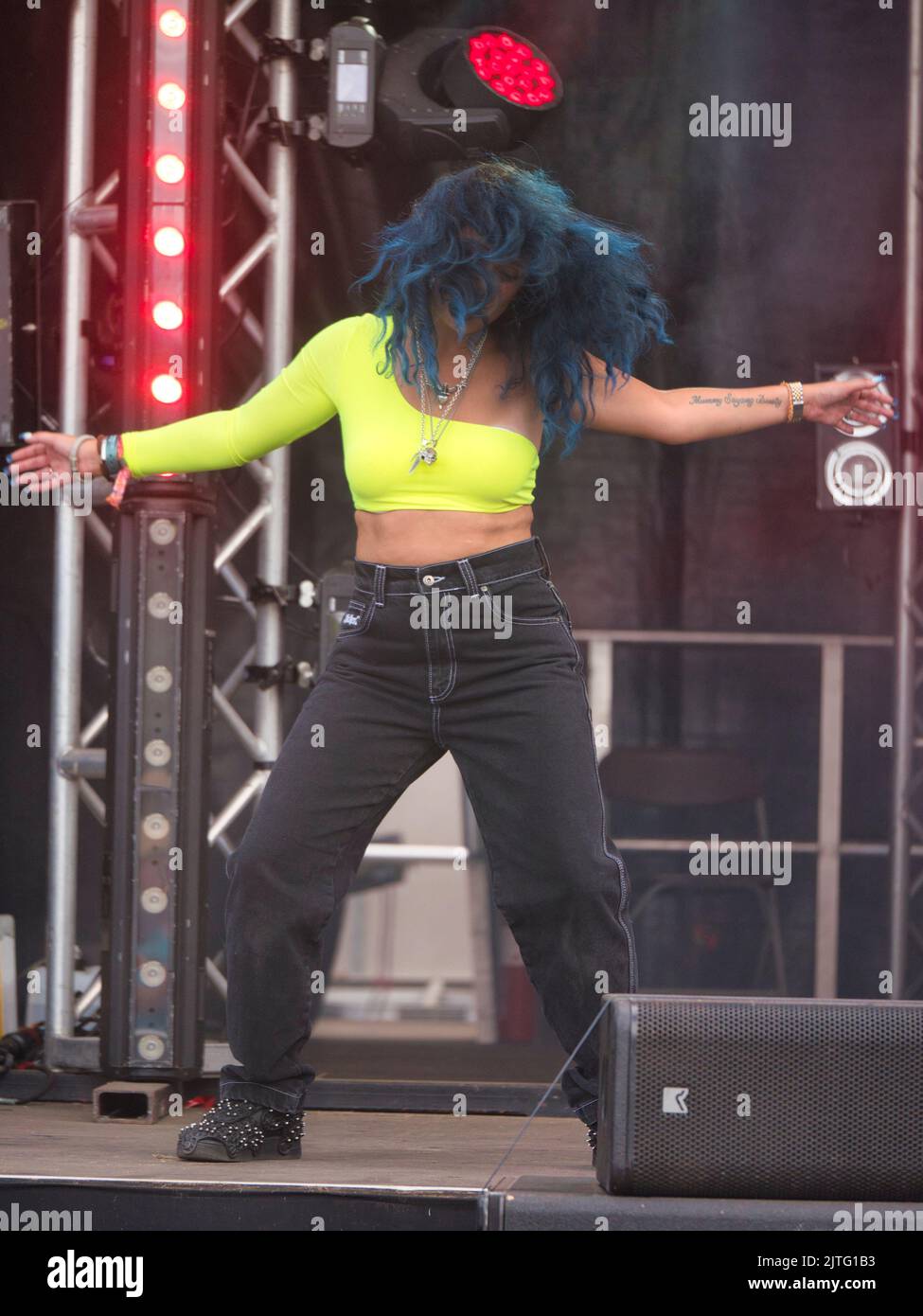 London England UK 28th August 2022 Gaudi ft Zoe Devlin Love Performance ...