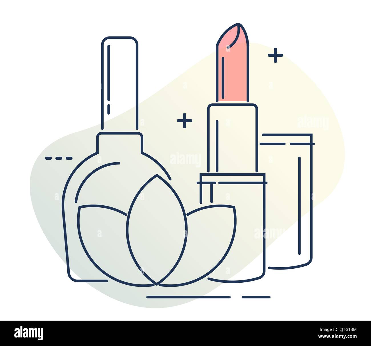 Beauty salon icon outline Stock Vector Images - Alamy