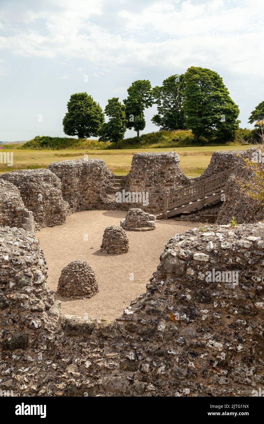 Old Sarum Cathedral near the city of Salisbury, England Stock Photo - Alamy