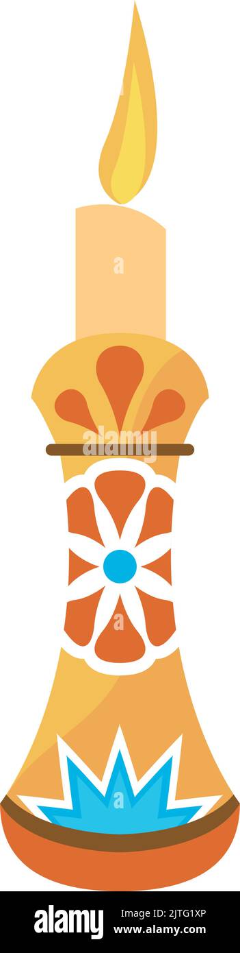 mexican culture candle Stock Vector Image & Art - Alamy