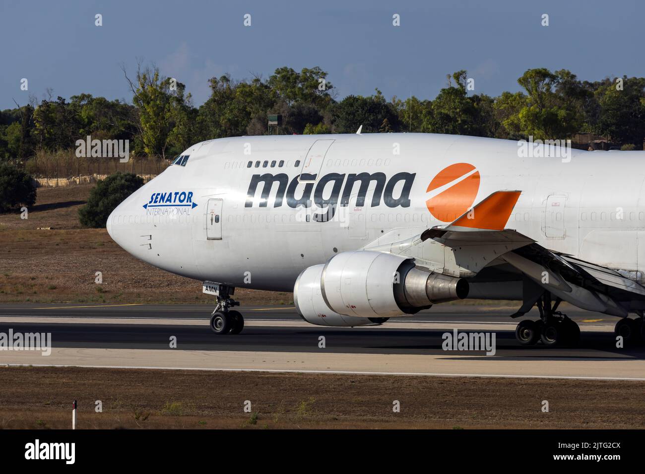 Magma (Air Atlanta Icelandic) Boeing 747-4F6(BDSF) (Reg.: TF-AMN ...