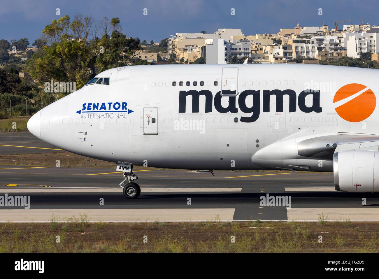 Magma (Air Atlanta Icelandic) Boeing 747-4F6(BDSF) (Reg.: TF-AMN ...