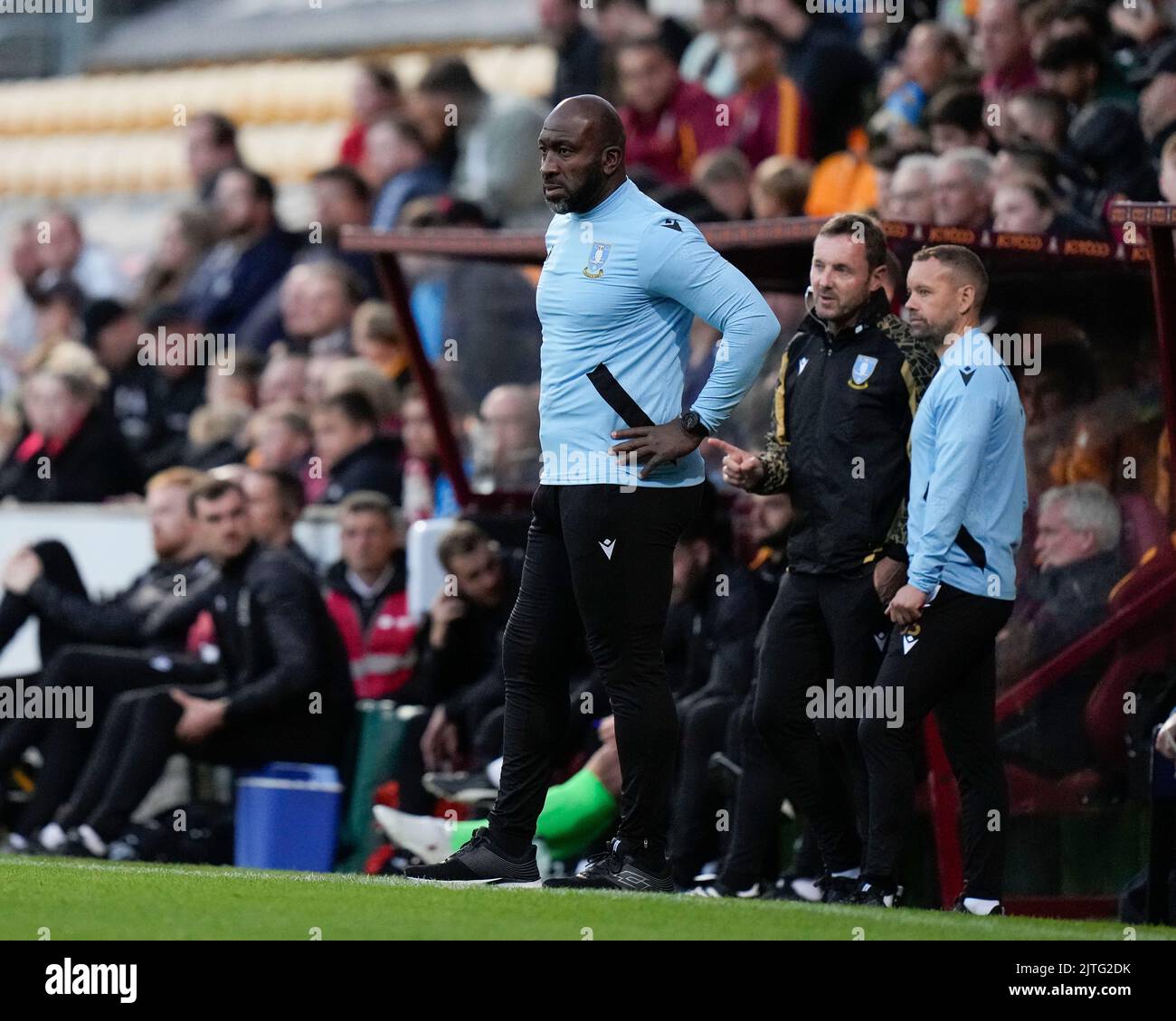 Darren Moore Sheffield Wednesday manager Stock Photo - Alamy