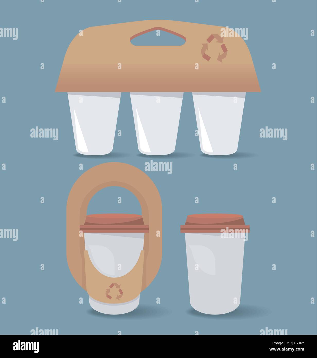 Take away pots hi-res stock photography and images - Alamy