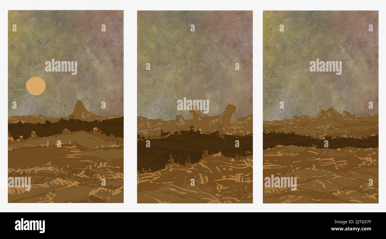 Landscape shapes Cut Out Stock Images & Pictures - Alamy