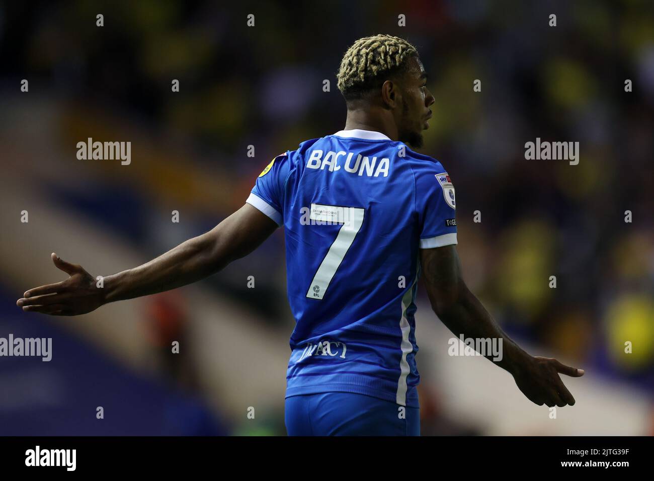 Juninho Bacuna #7 of Birmingham City Stock Photo - Alamy