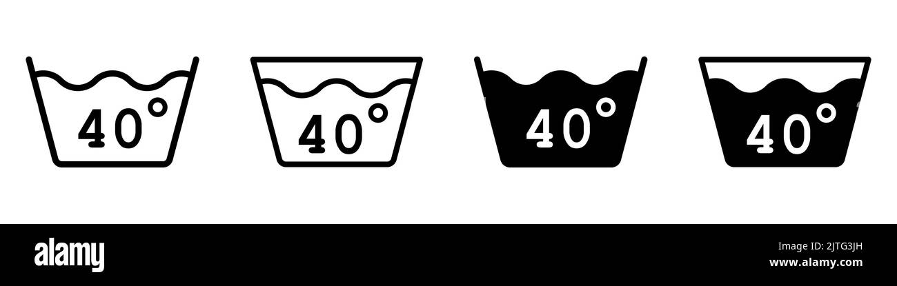 Degrees of water. Wash at a temperature not exceeding 40 degrees ...