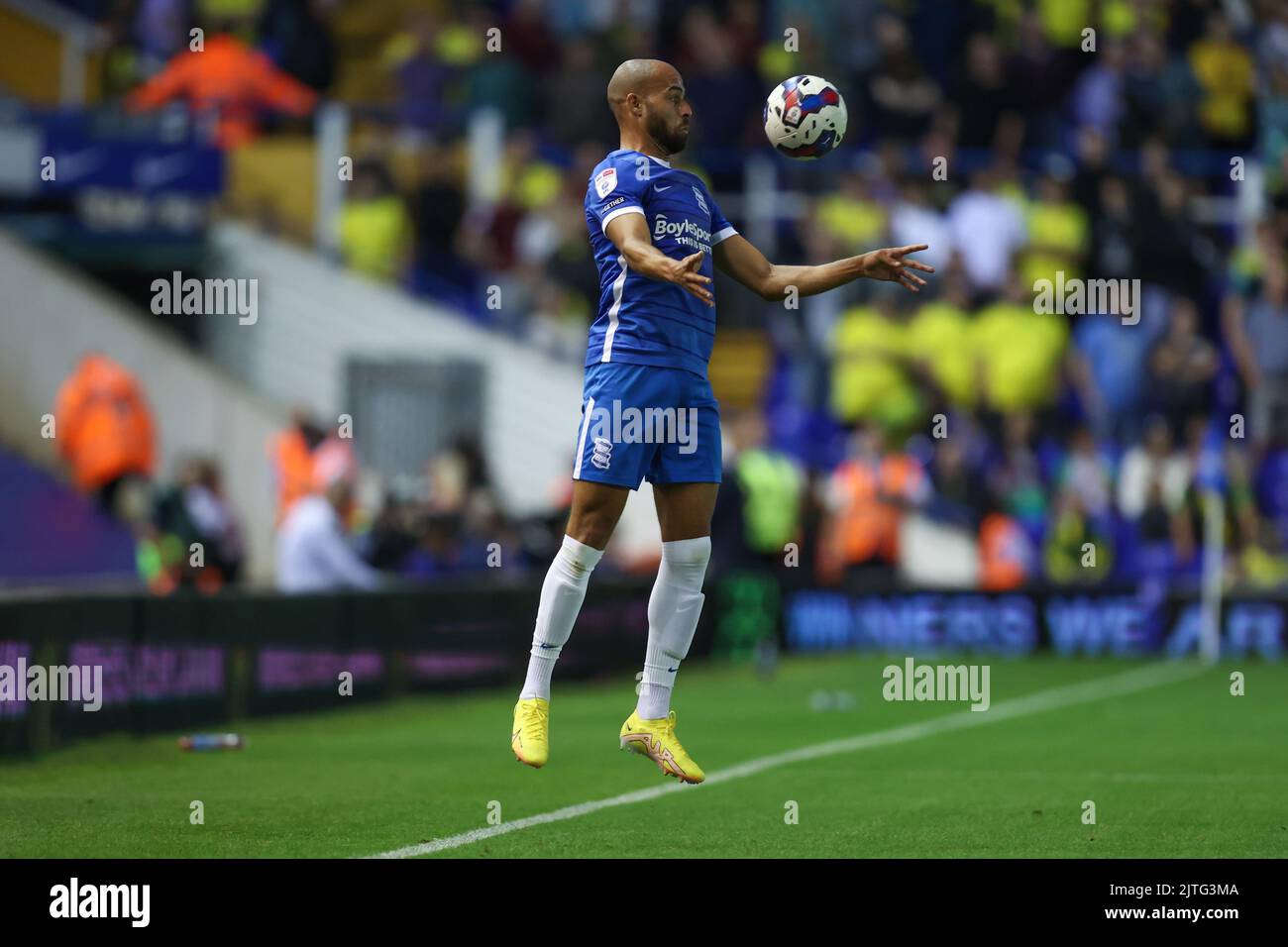 Birmingham, UK. 30th Aug, 2022. Jordan Graham #11 of Birmingham City ...