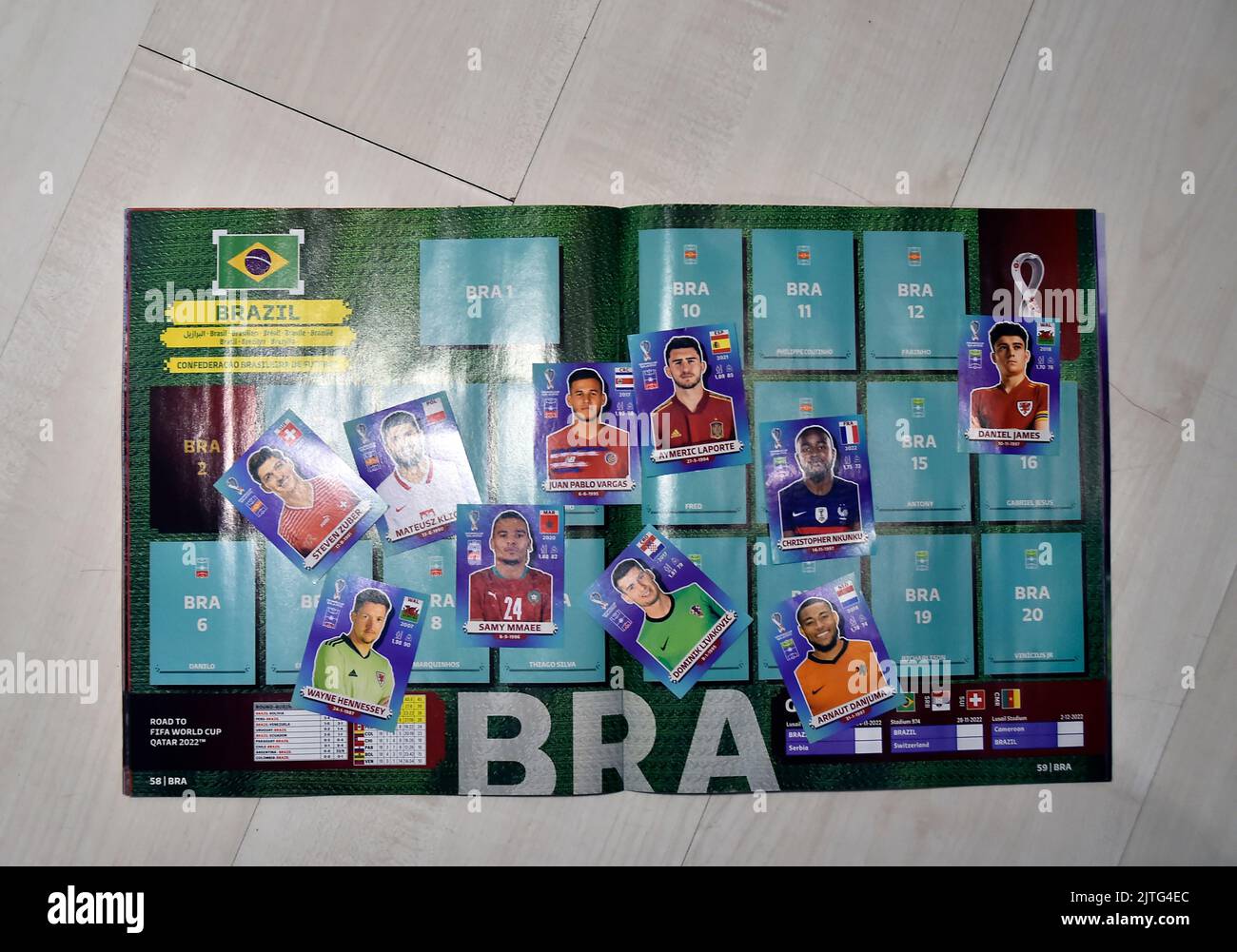Sticker album of soccer hi-res stock photography and images - Alamy