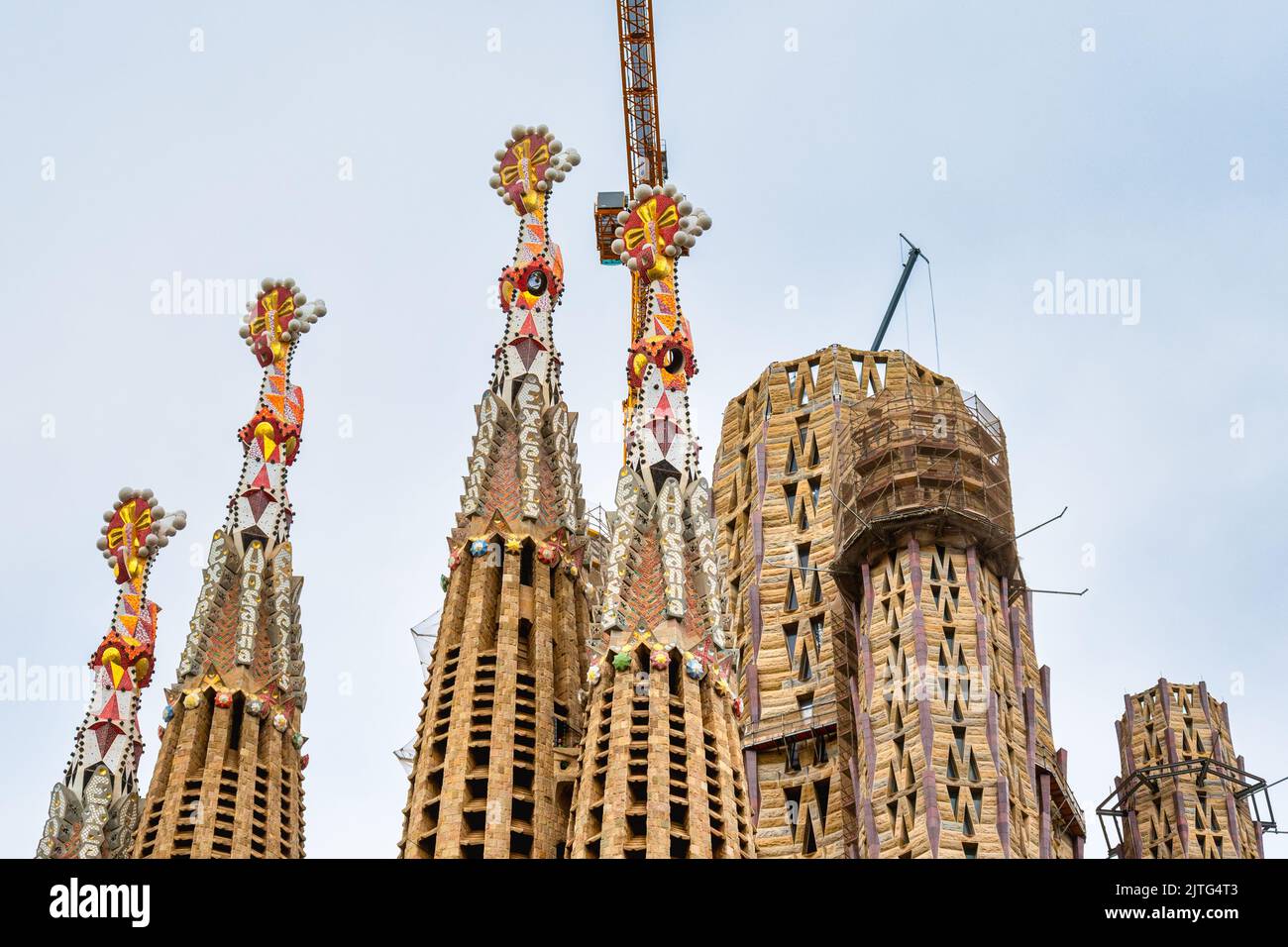 Tower sagrada familia hi-res stock photography and images - Alamy