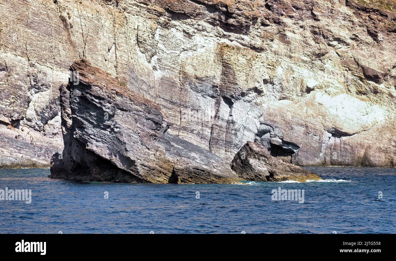 Off the town of Forio, a famous town located on the island of Ischia ...