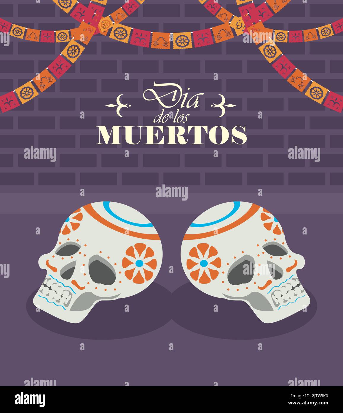 dia de los muertos card Stock Vector Image & Art - Alamy