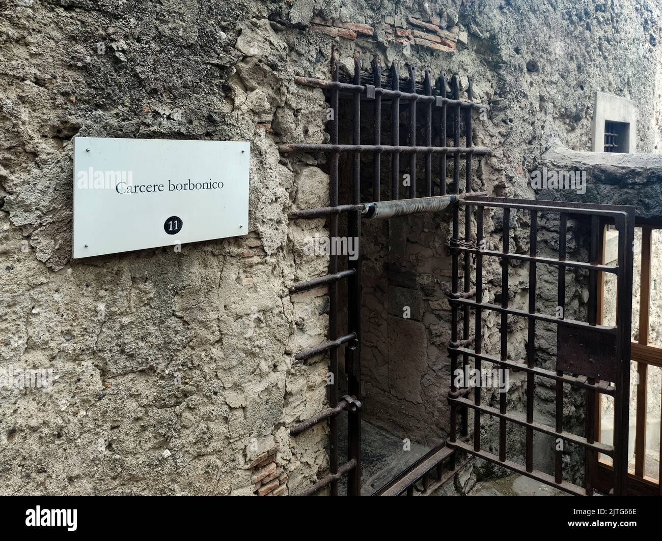 The Bourbon Prison in the Aragonese castle of Ischia Porto (ischia ...