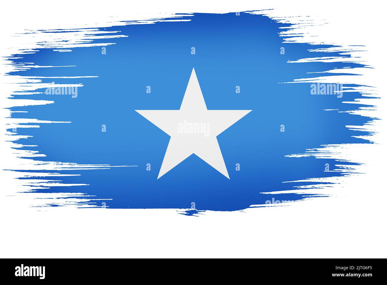 colorful hand-drawn brush strokes painted national country flag of ...