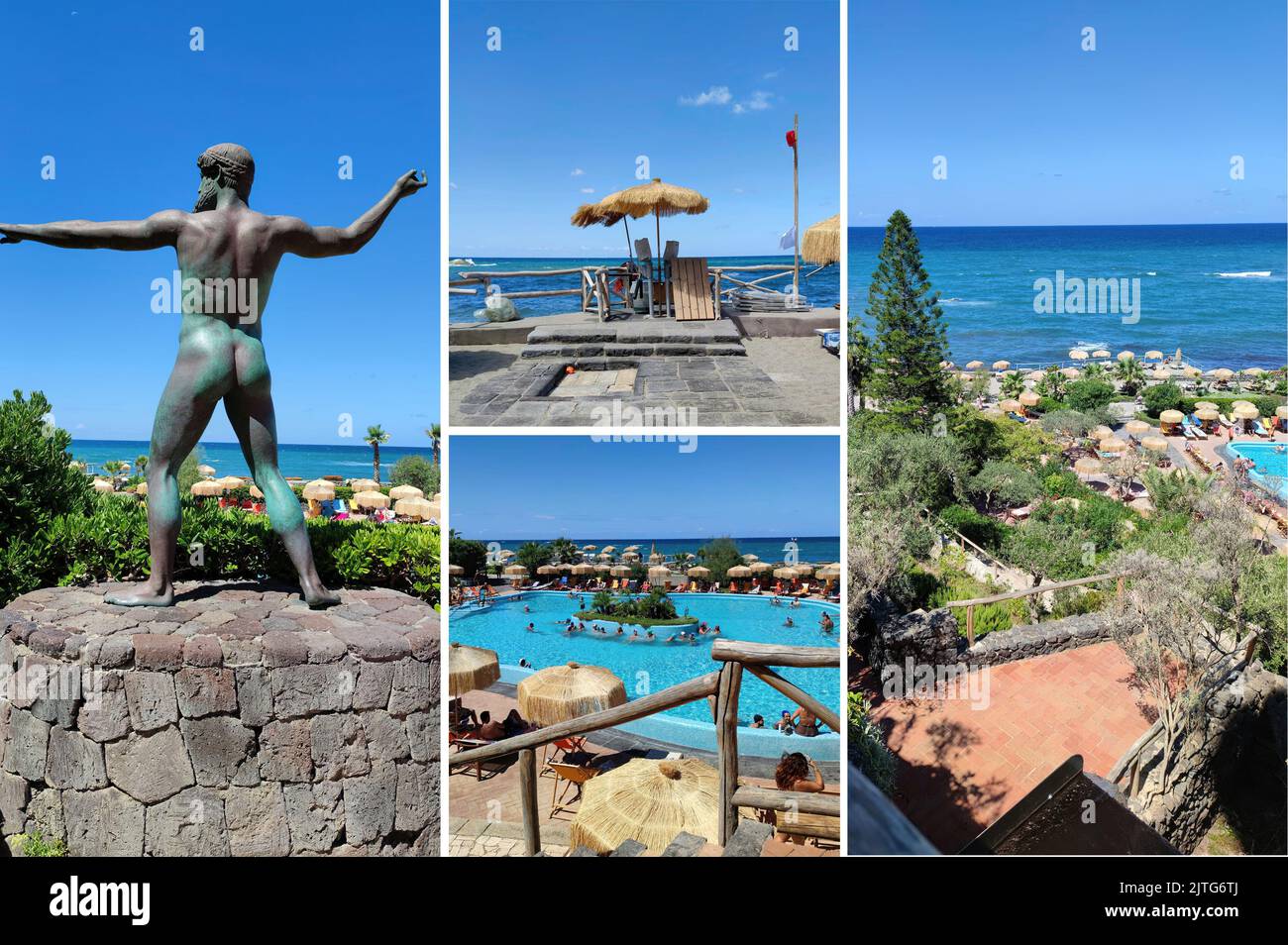 The Famous and Beautiful Poseidon Thermal Gardens of Ischia, Gulf of ...