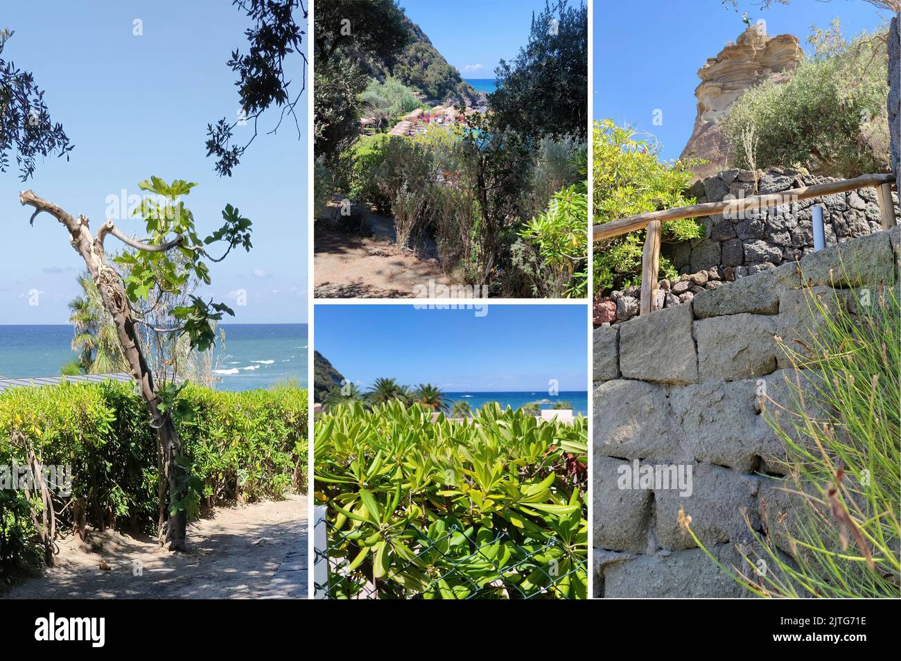 The wonderful Bay of Citara with its suggestive beach in the ...