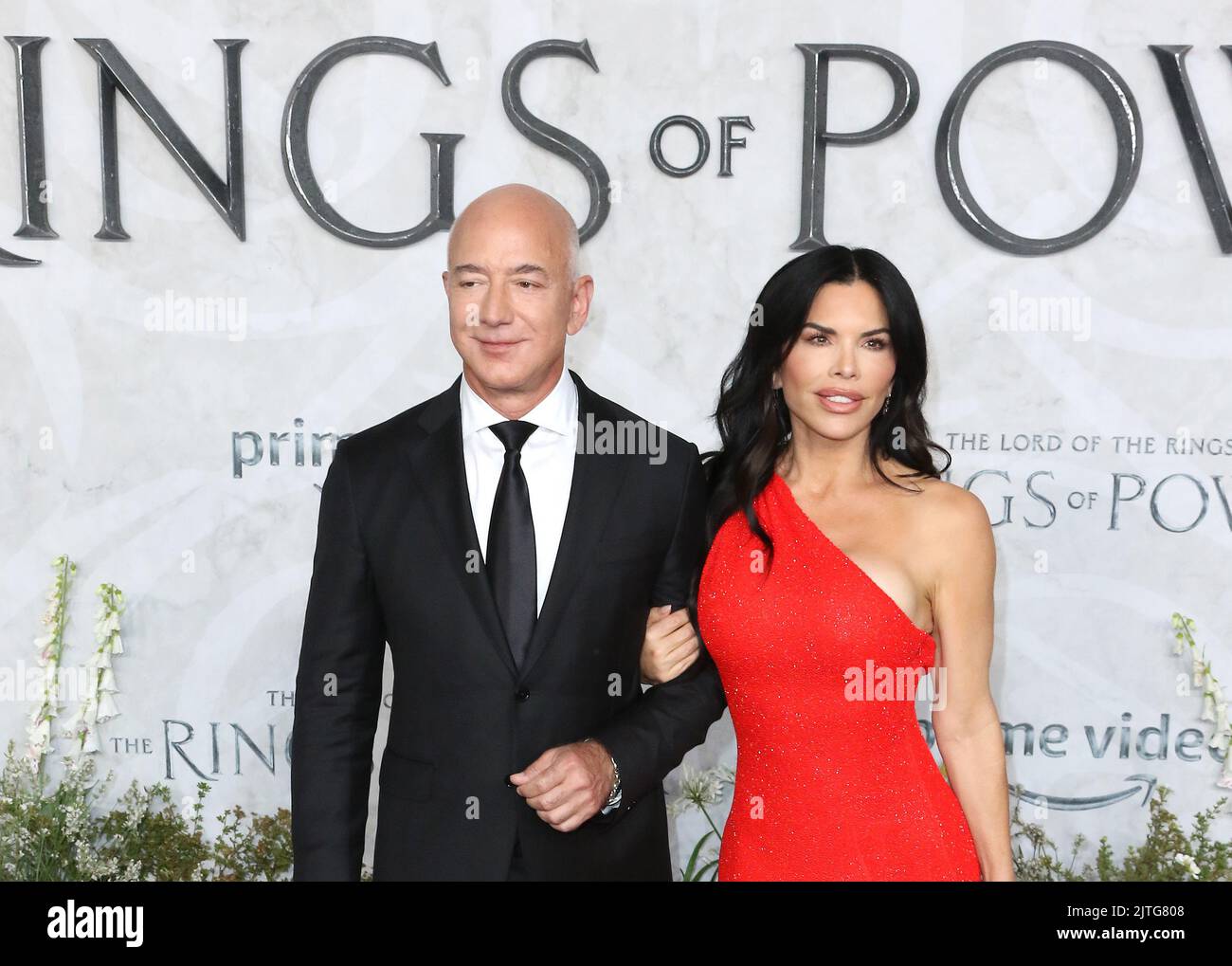 Jeff Bezos and Lauren Sanchez, The Lord of the Rings: The Rings of ...