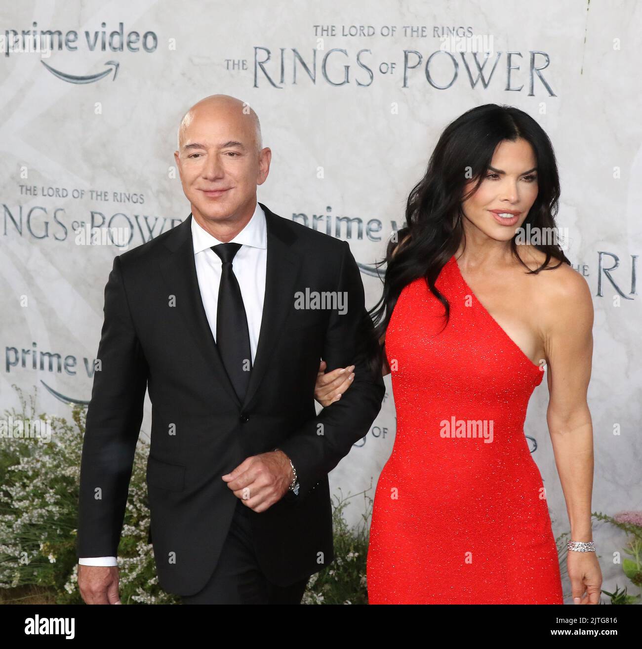 Jeff Bezos and Lauren Sanchez, The Lord of the Rings: The Rings of ...