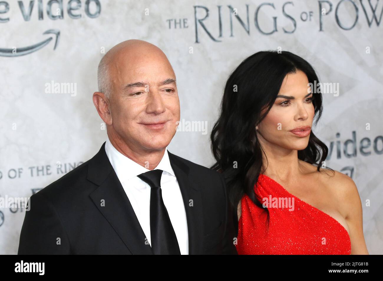 Jeff Bezos and Lauren Sanchez, The Lord of the Rings: The Rings of ...