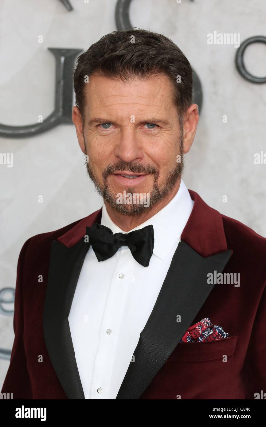 Lloyd Owen, The Lord of the Rings: The Rings of Power - World Premiere, Leicester Square, London ...
