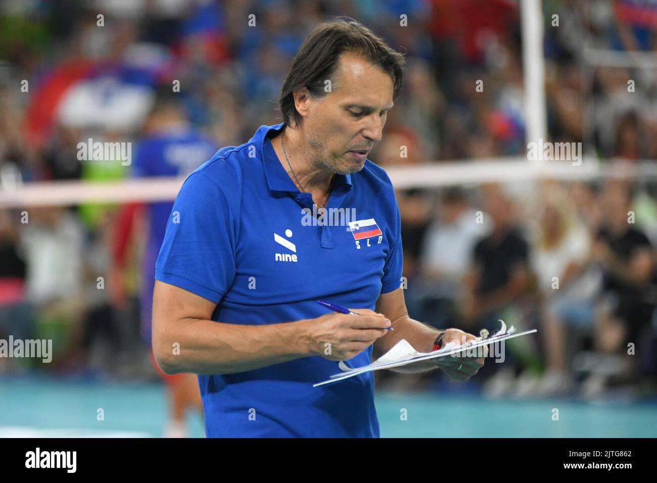 Gheorghe Cretu, Slovenia volleyball national team head coach ...