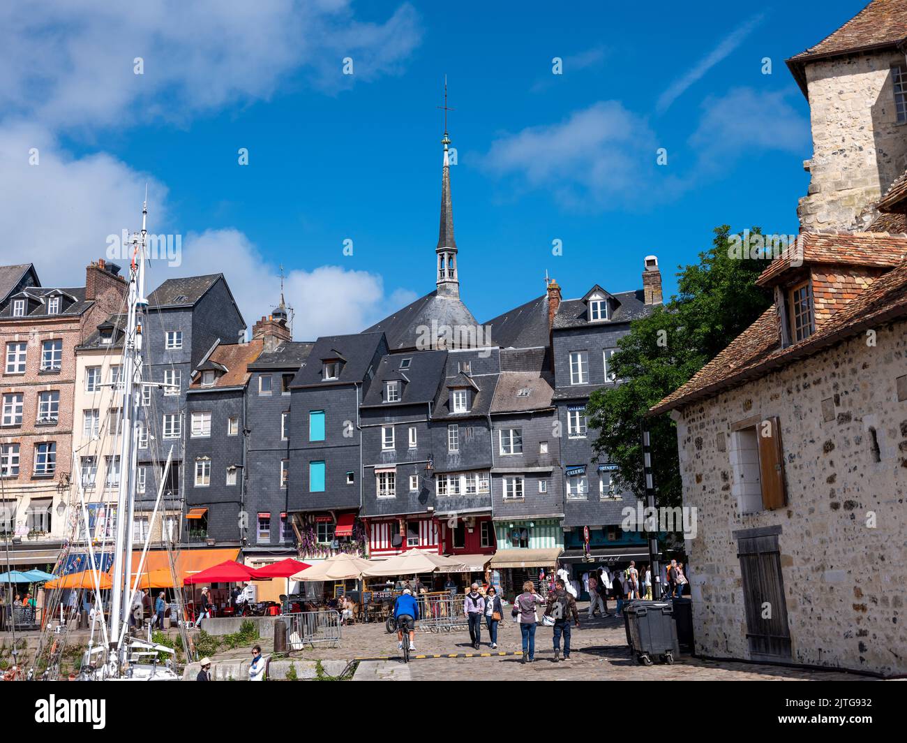 Honfleur, Calvados Department, North West France Stock Photo - Alamy