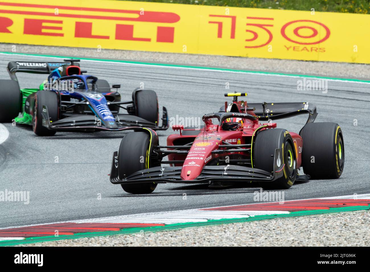 The AustrianGP of Formula 1 championship in Red Bull Ring Circuit ...