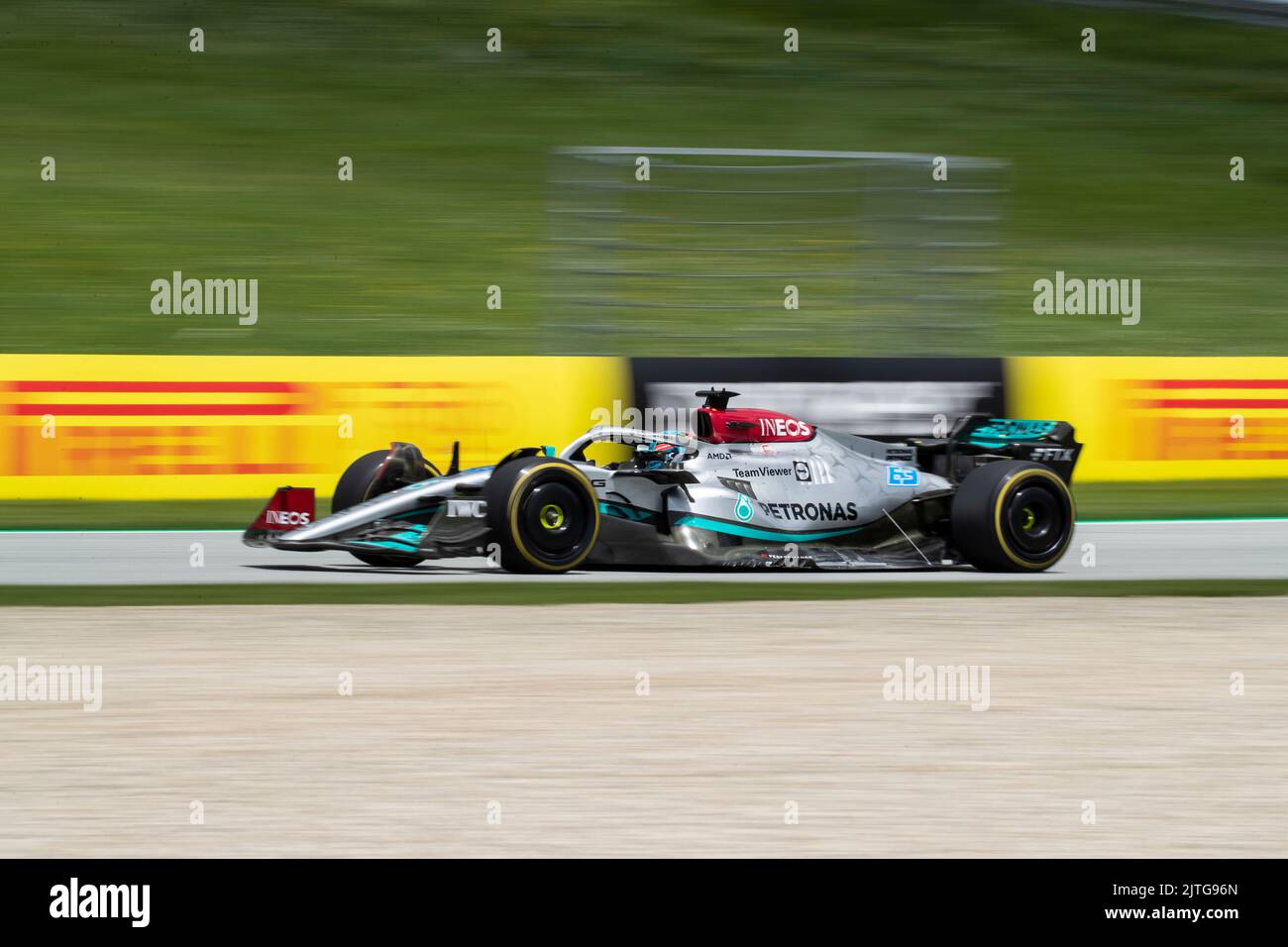 The AustrianGP of Formula 1 championship in Red Bull Ring Circuit ...