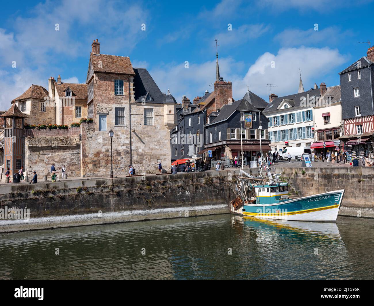 Honfleur, Calvados Department, North West France Stock Photo - Alamy